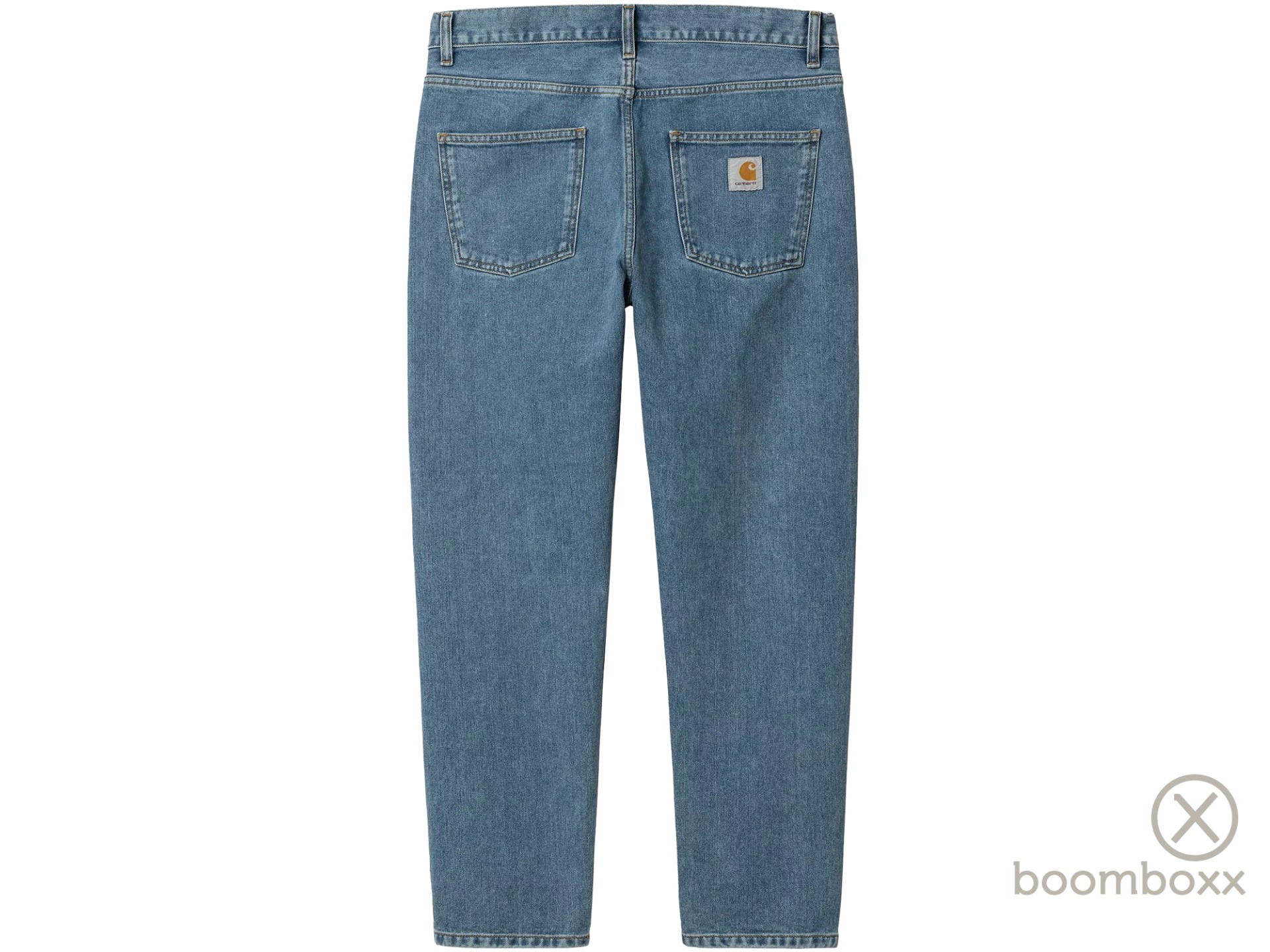 Carhartt Wip Newel Pant Bleu Stone Bleached - CARHARTT WIP - BOOMBOXX ...